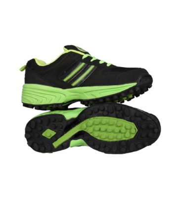 Fenta Turf Black/ Green Shoes - dsnsports.lk